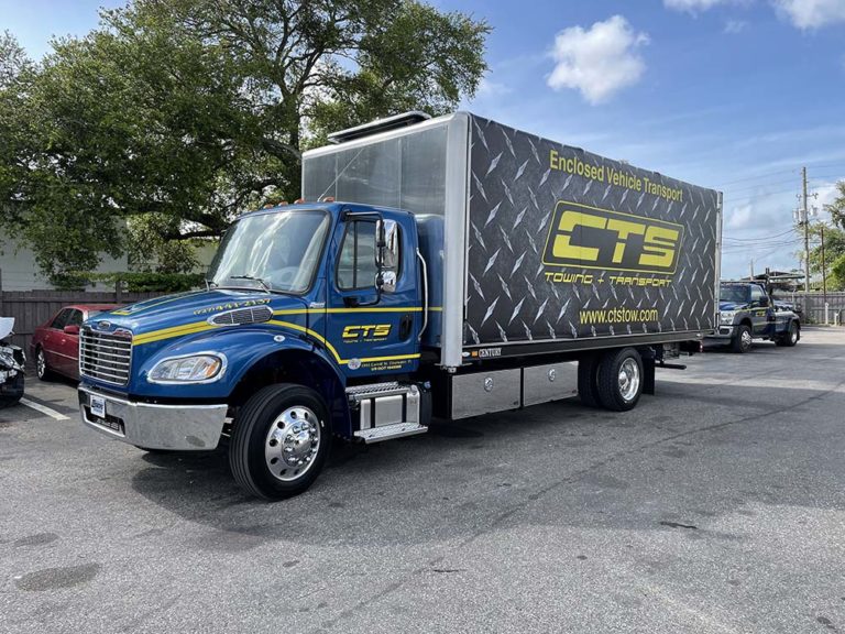 Enclosed Transport | CTS Towing & Transport